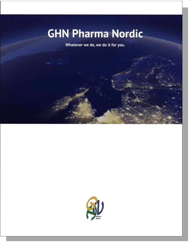 Topics Overview Company Information - GHN Pharma